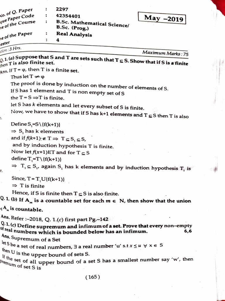 Convergence of Harmonic Series and Analysis of Bounded Sequences | PDF | Limit (Mathematics ...