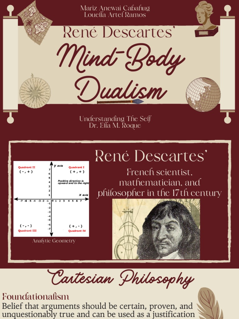 Descartes' Mind-Body Dualism | PDF | René Descartes | Mind