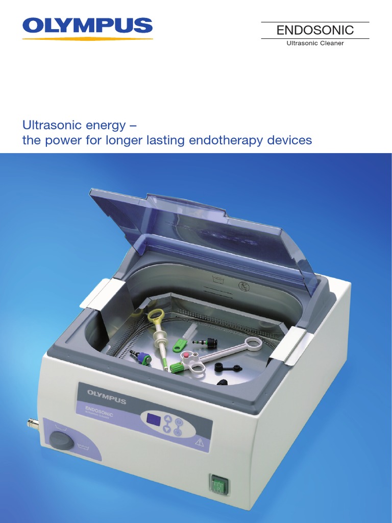 Endosonic User Manual For Cleaner | PDF | Ultrasound | Manufactured Goods