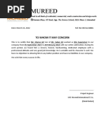 Experience Certificate Template Construction Company | PDF