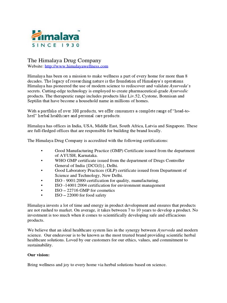 2019 - 1225 - Himalaya Company Write Up PDF | PDF