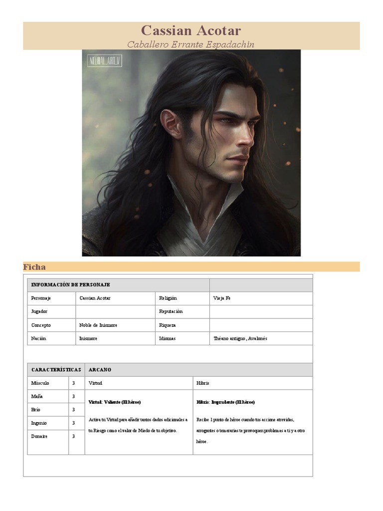 Cassian Acotar | PDF | Caballería