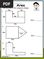 Area of Plane Shapes | PDF | Area | Teaching Mathematics