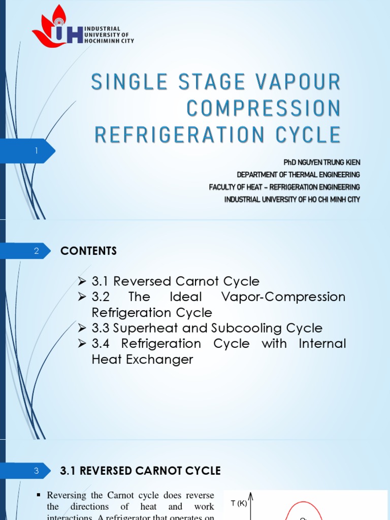 Ideal Vapor-Compression Cycle Analysis | PDF | Refrigeration | Chemistry