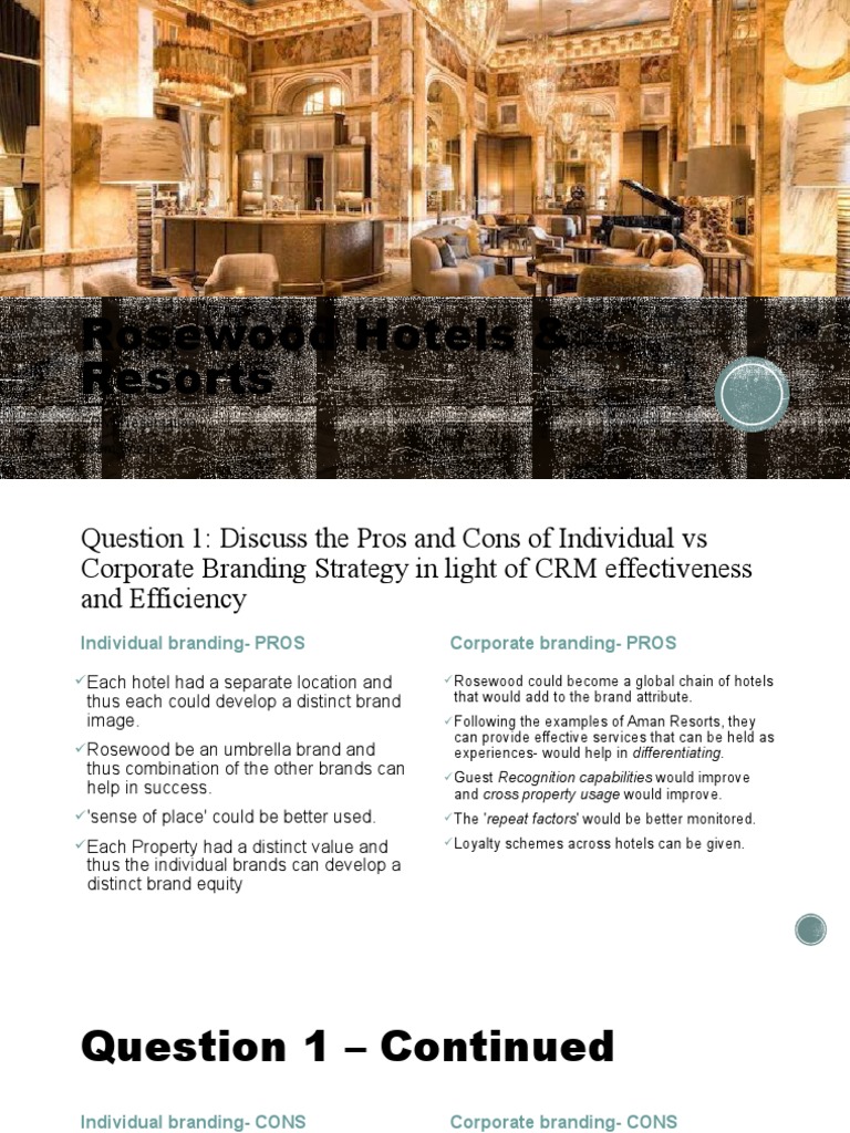 Rosewood Pdf Brand Customer Relationship Management