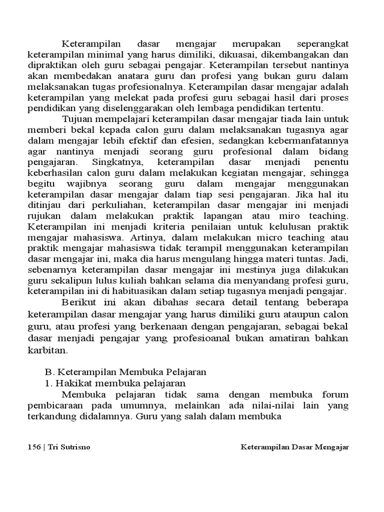 Microteaching 1 | PDF | Karier & Perkembangan