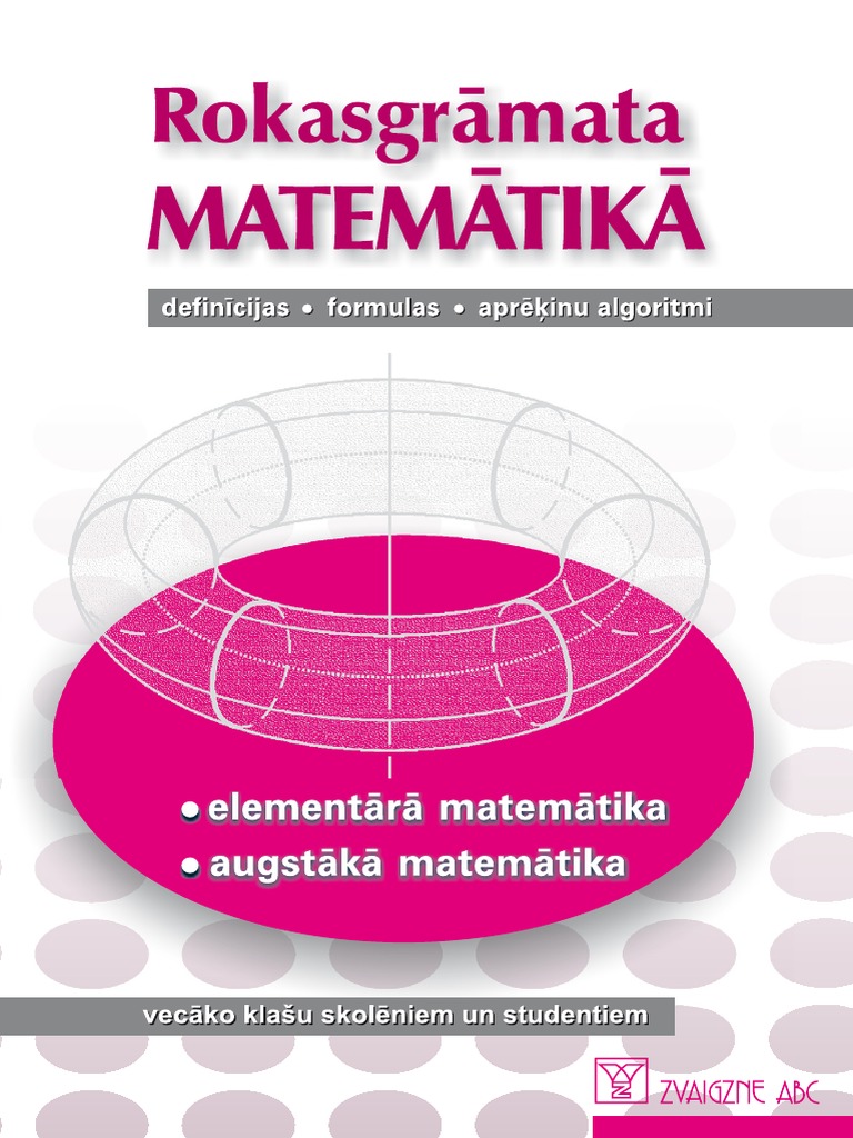 Rokasgramata Matematika PDF | PDF