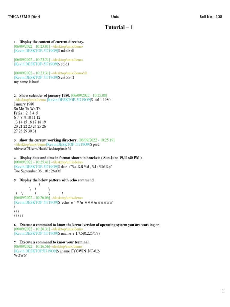 108 Unix | PDF | Computer File | Computer Science