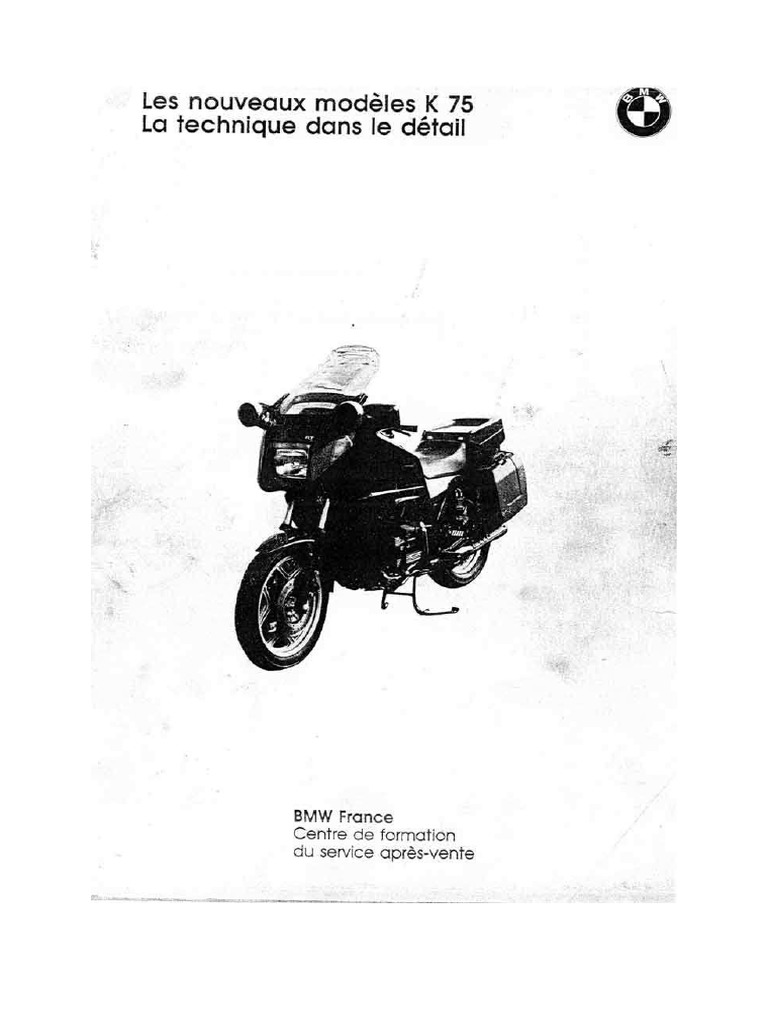 BMW K75 Partie 3 | PDF