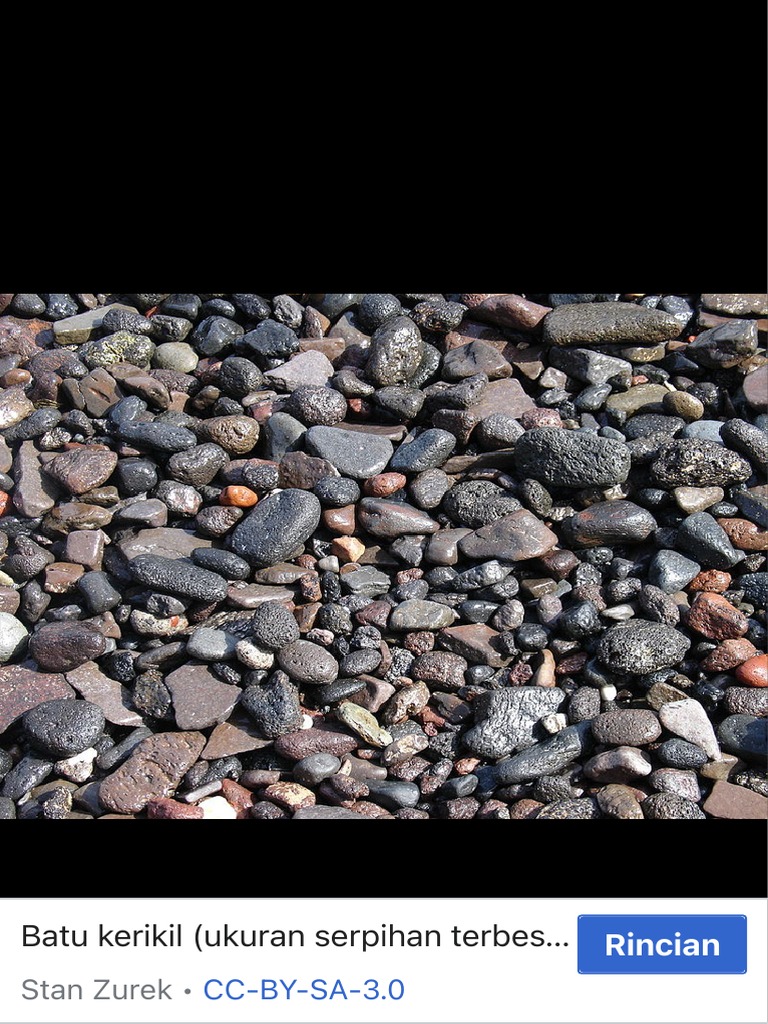 Kerikil - Wikipedia Bahasa Indonesia, Ensiklopedia Bebas | PDF