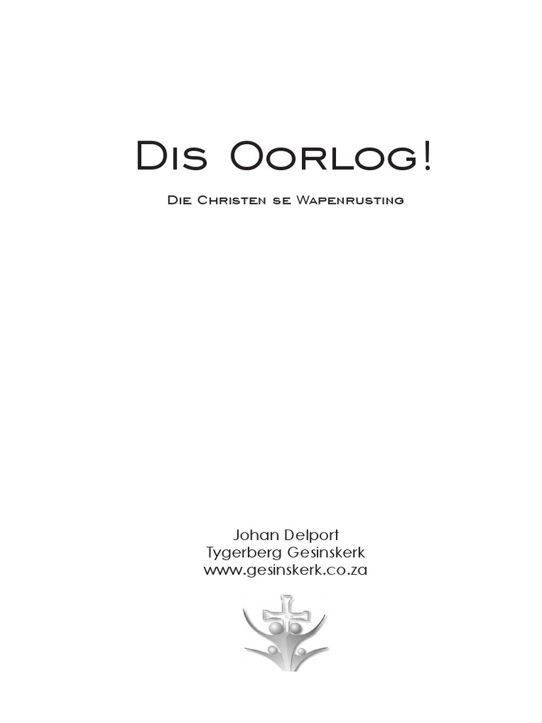 Dis Oorlog | PDF