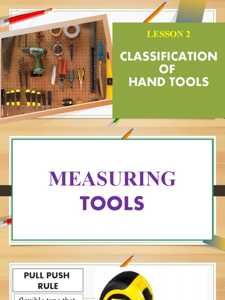 Hand Tools Classification Guide | PDF | Screw | Electrical Connector