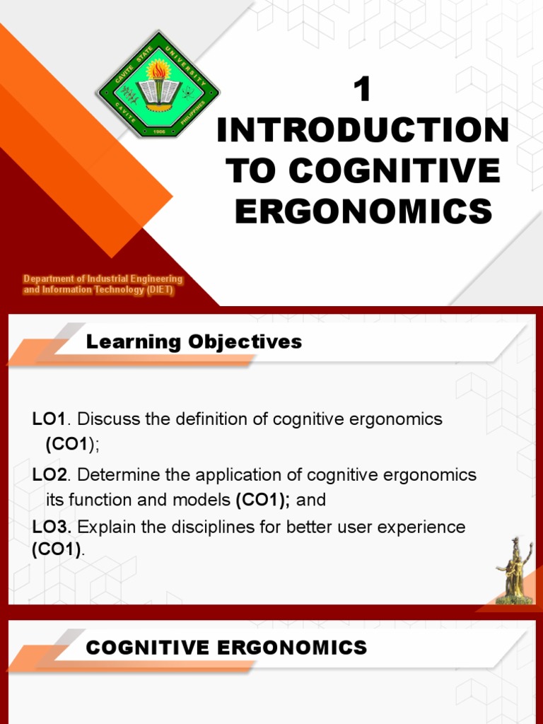 Introduction To Cognitive Ergonomics | PDF | Computers | Technology & Engineering