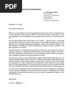 Harvard Acceptance Letter Copy 3 | PDF