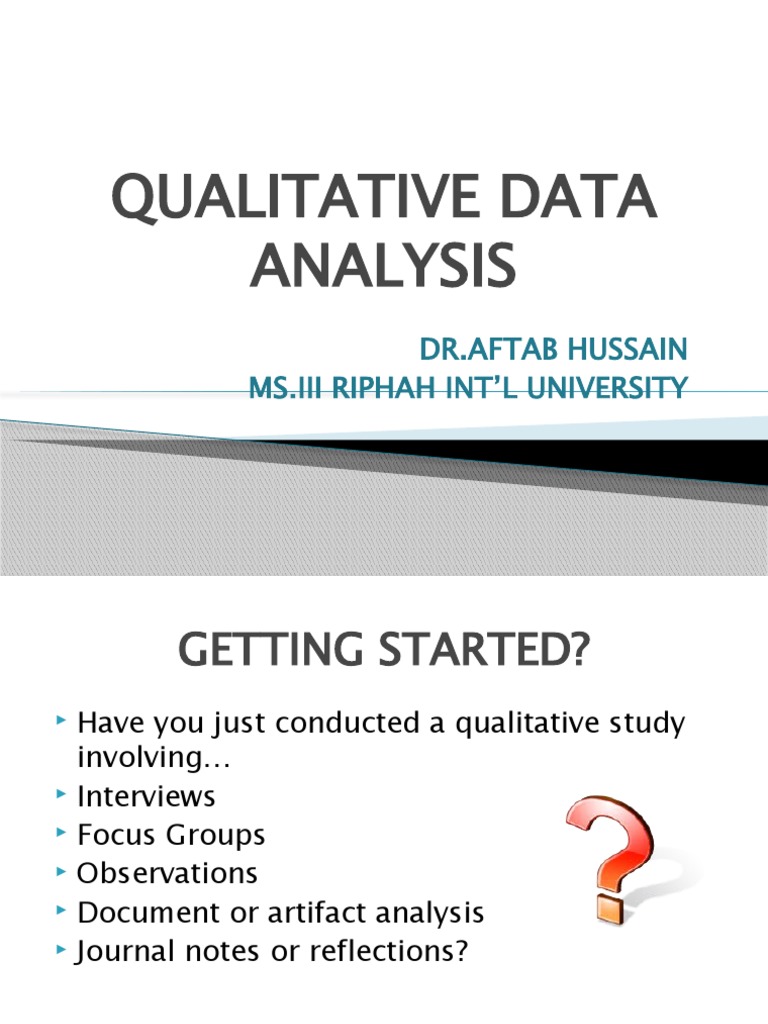Qualitative Research For Postgraduate Students | PDF | Qualitative Research | Data