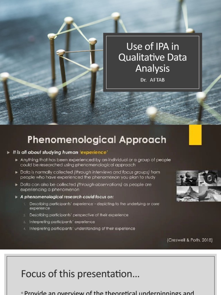 IPA in Qualitative Dat Analysis | PDF | Phenomenology (Philosophy ...