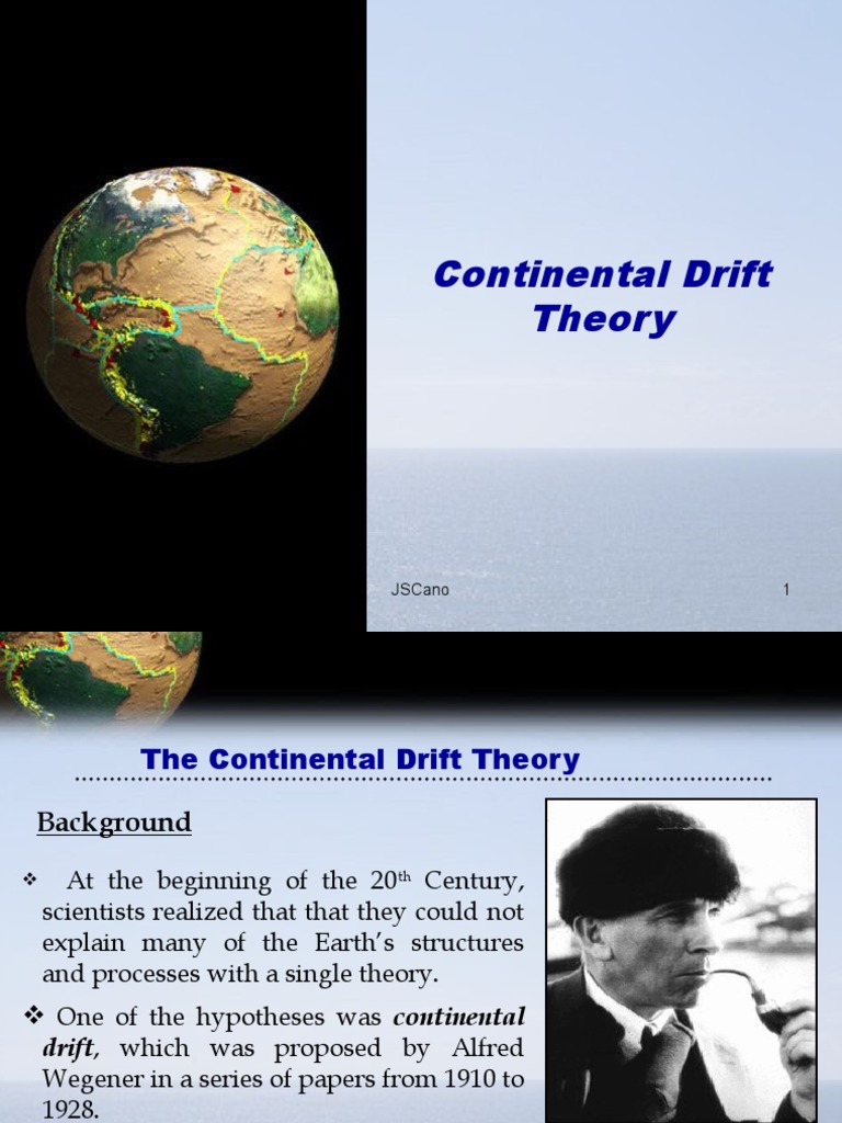 Continental Drift Theory Evidence | PDF