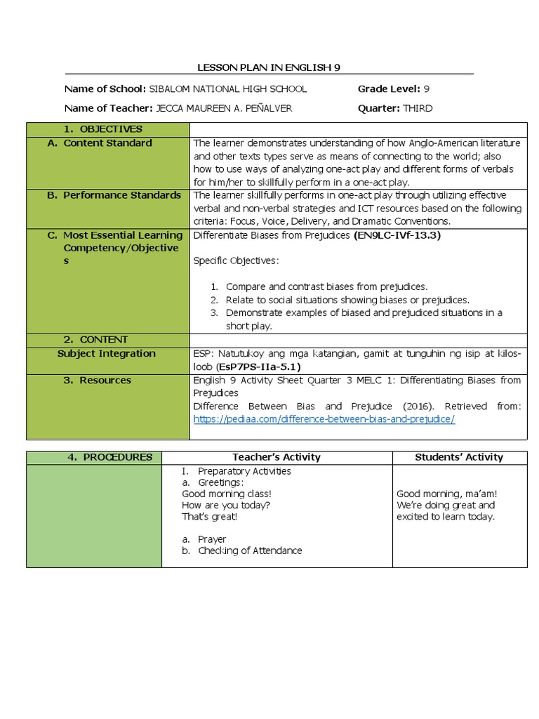 Understanding Bias vs. Prejudice | PDF | Bias | Prejudices