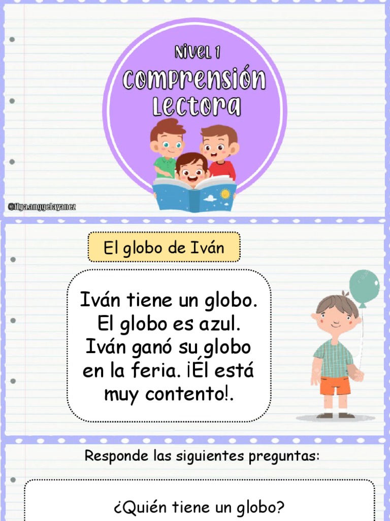 Comprensión Lectora | PDF | Artes del Lenguaje y Comunicación