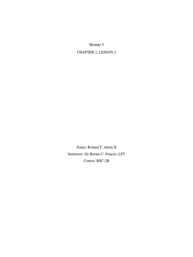 Module 5 STS PDF | PDF