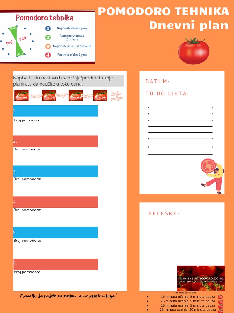 Pomodoro Tehnika | PDF