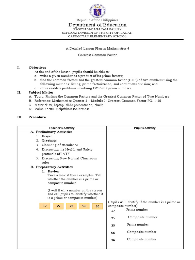 Week2&3 DLP Math | PDF | Mathematics | Arithmetic