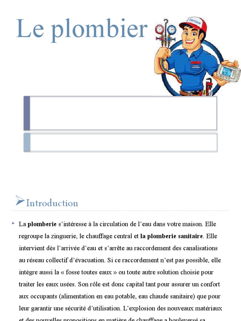 Le Plombier | PDF | Plomberie | Amiante