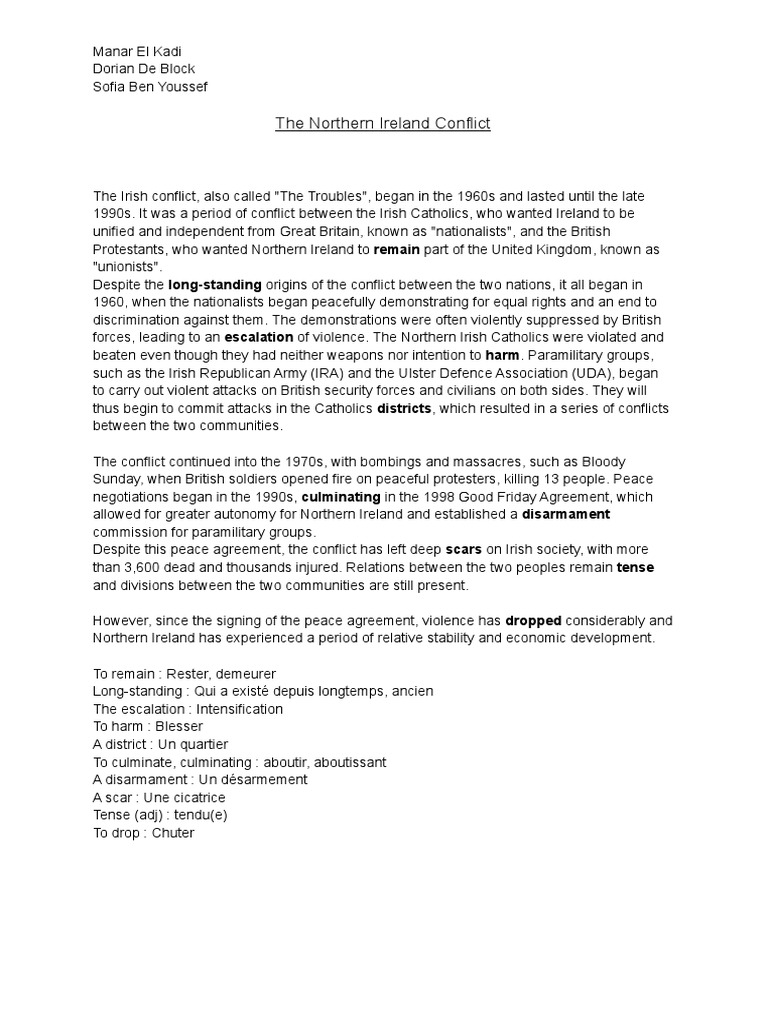 The Troubles | PDF | The Troubles | Northern Ireland