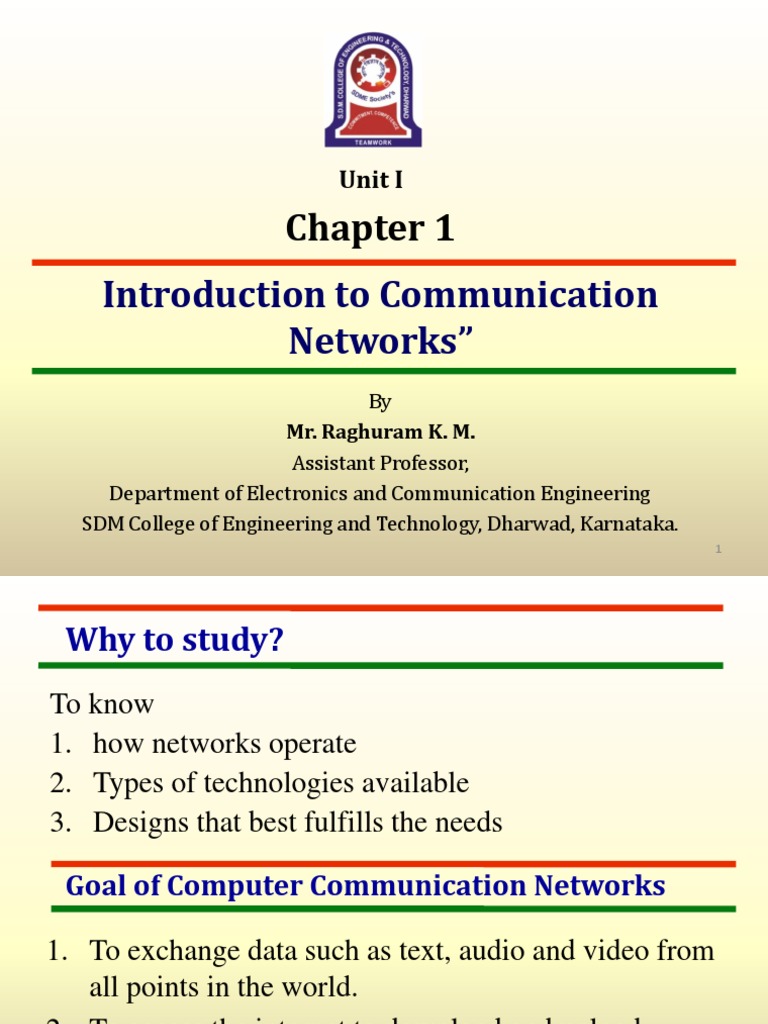 Ccn Unit 1 Pdf Osi Model Internet Protocols 