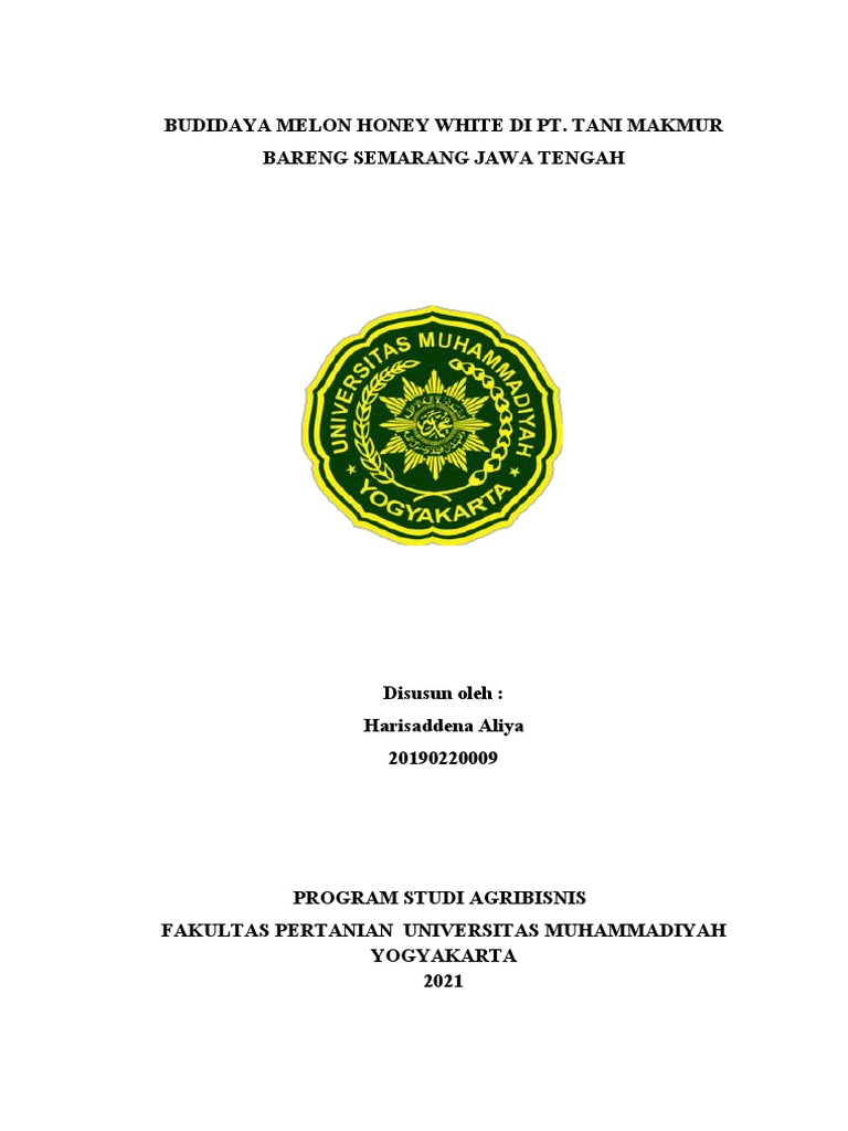 Cover Haris PDF | PDF