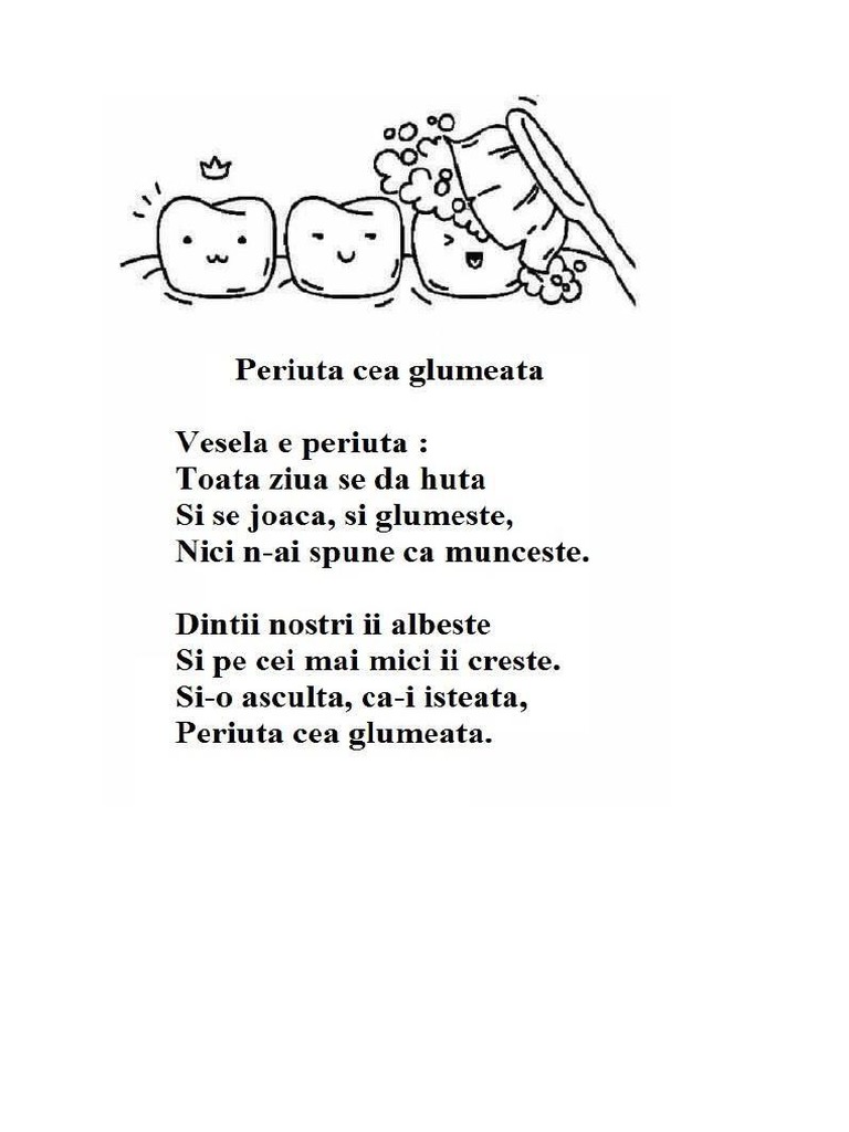 Periuta Cea Glumeata | PDF