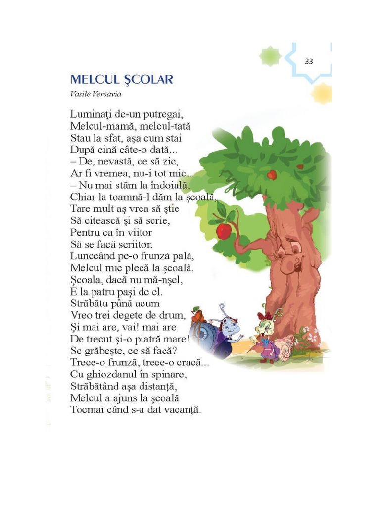Melcul Scolar | PDF