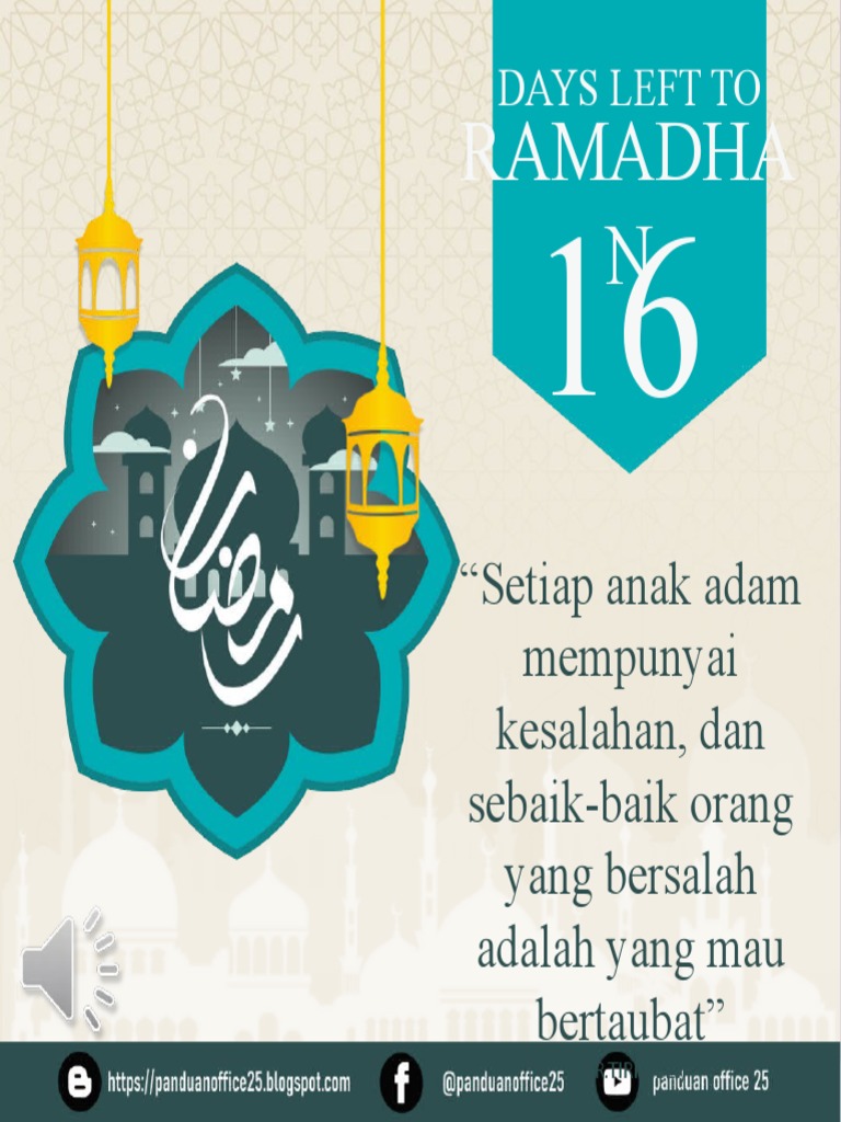Countdown Ramadhan | PDF