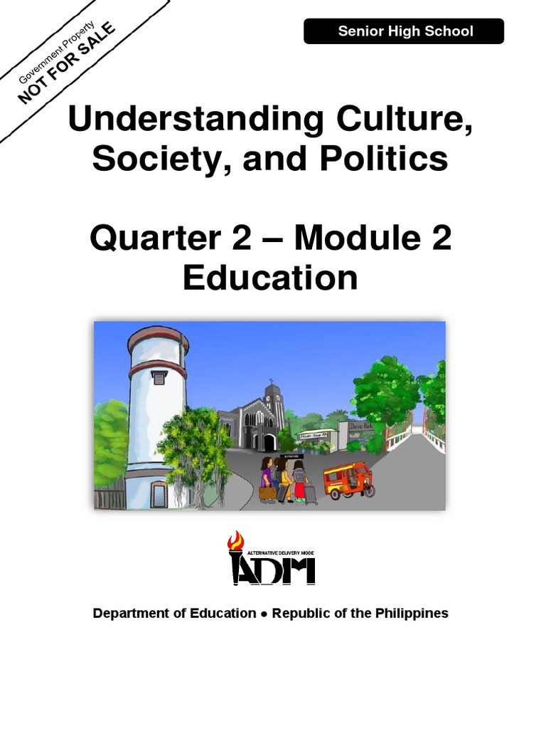 UCSP Q2 Mod2 Education V4 | PDF | Schools | Learning
