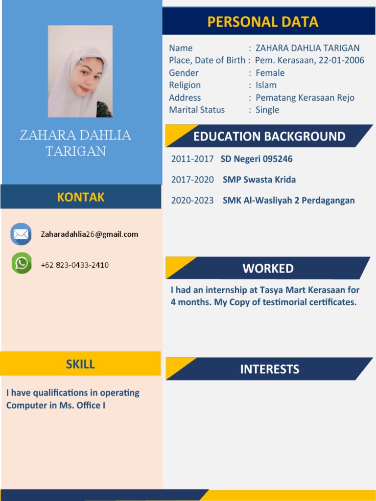 CV Andika | PDF