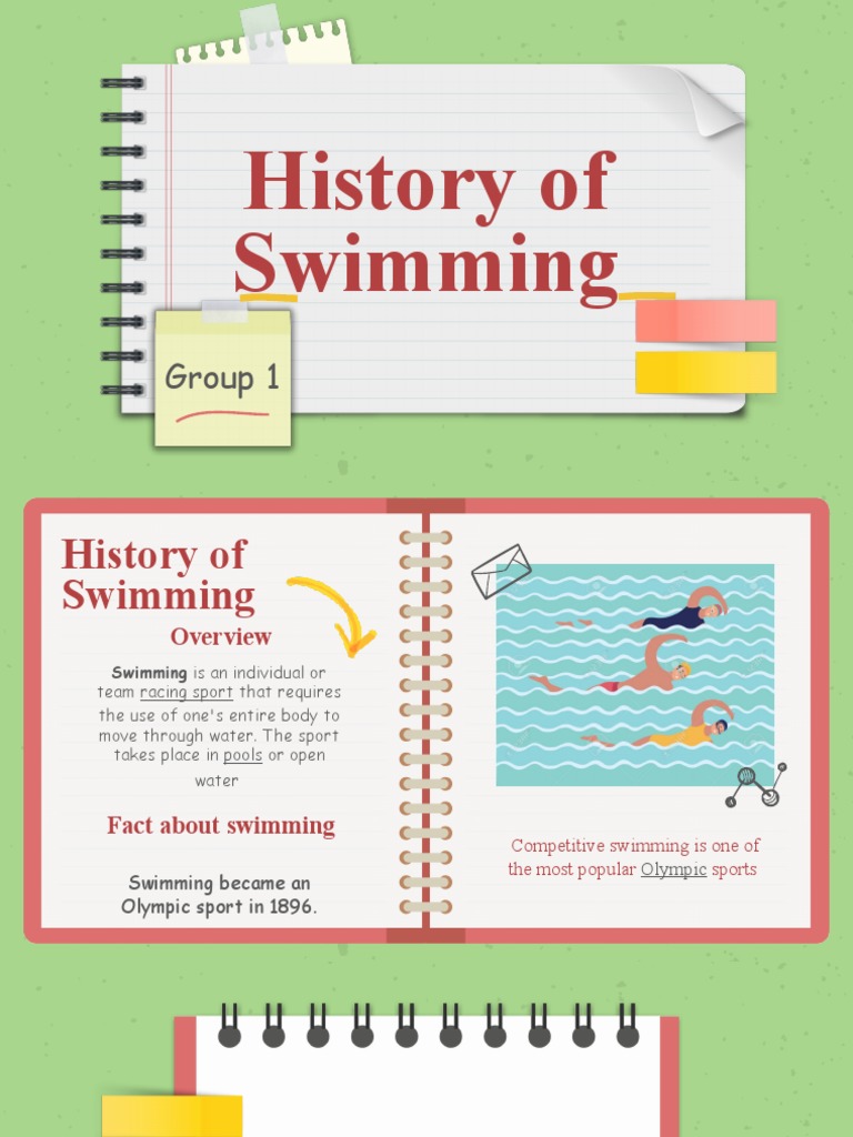 History of Swimming (Group 1) | PDF | Swimming | Swimming (Sport)