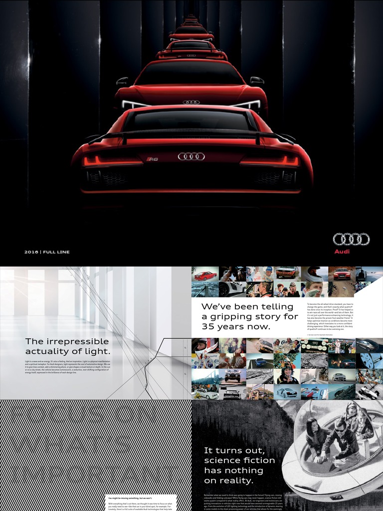 Audi - US Full Line - 2016 | PDF | Audi | Vehicles