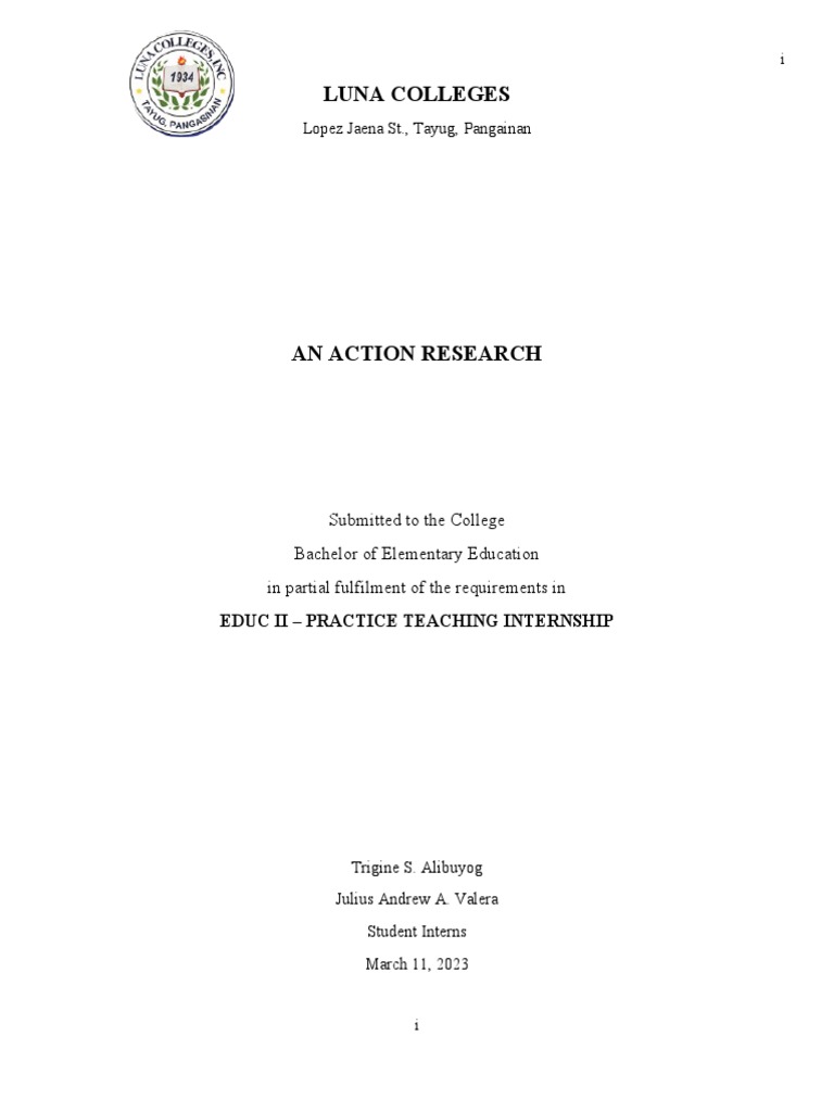 Final AR | PDF | Teachers | Learning