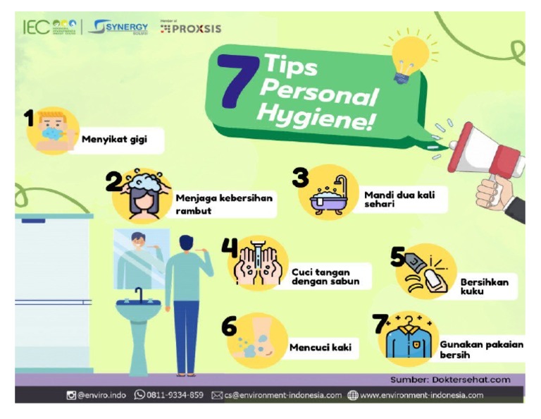 Print Gambar Personal Hygiene | PDF
