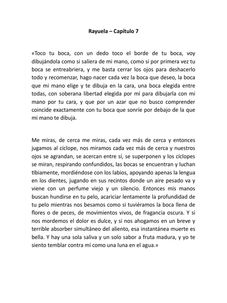 Rayuela.docx | PDF