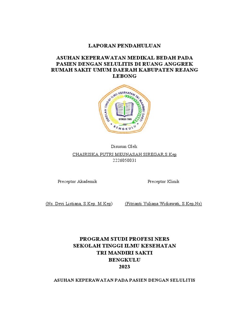 LP KMB Selulitis | PDF