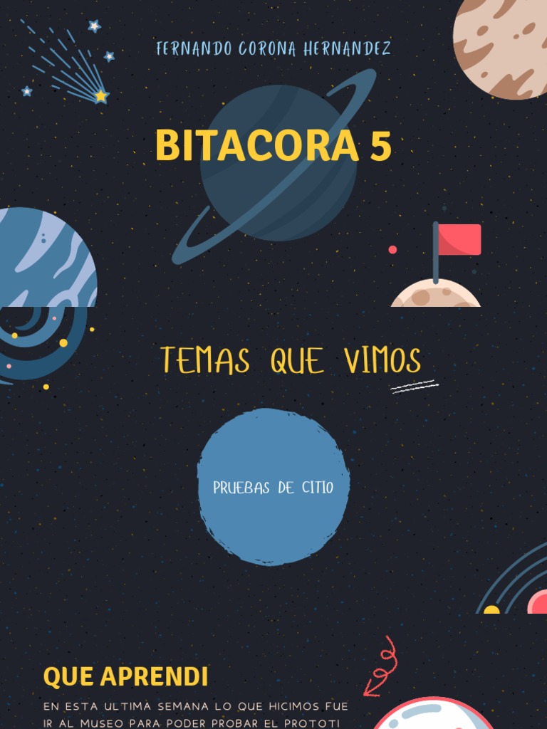 Bitacora 1 | PDF