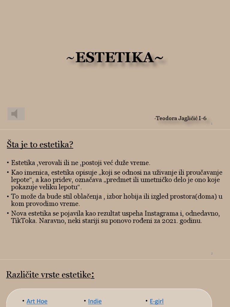 ESTETIKA | PDF