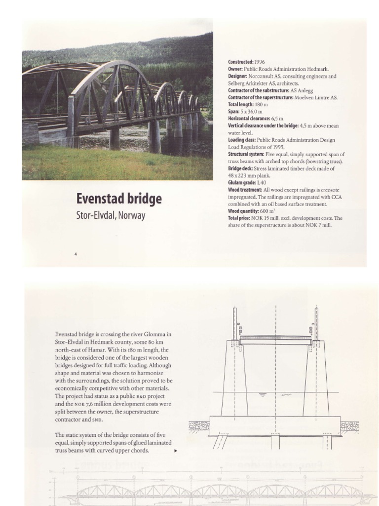 Nordic Timber Bridges | PDF | Bridge | Truss
