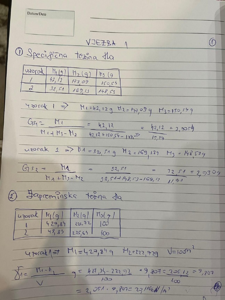 Mehanika Tla I Fundiranje | PDF