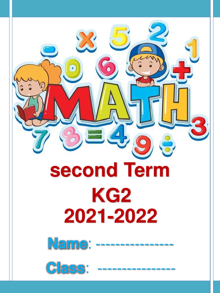 KG2 Second Term Math Workbook | PDF | Games & Activities