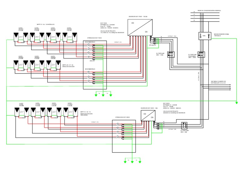 DIAGRAMA TRIFILAR-Model | PDF