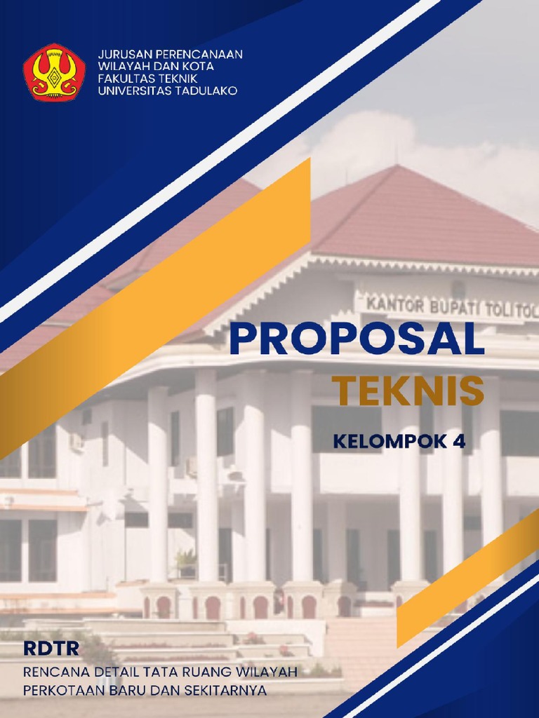 Laporan Proposal Teknis Kelompok 4b | PDF