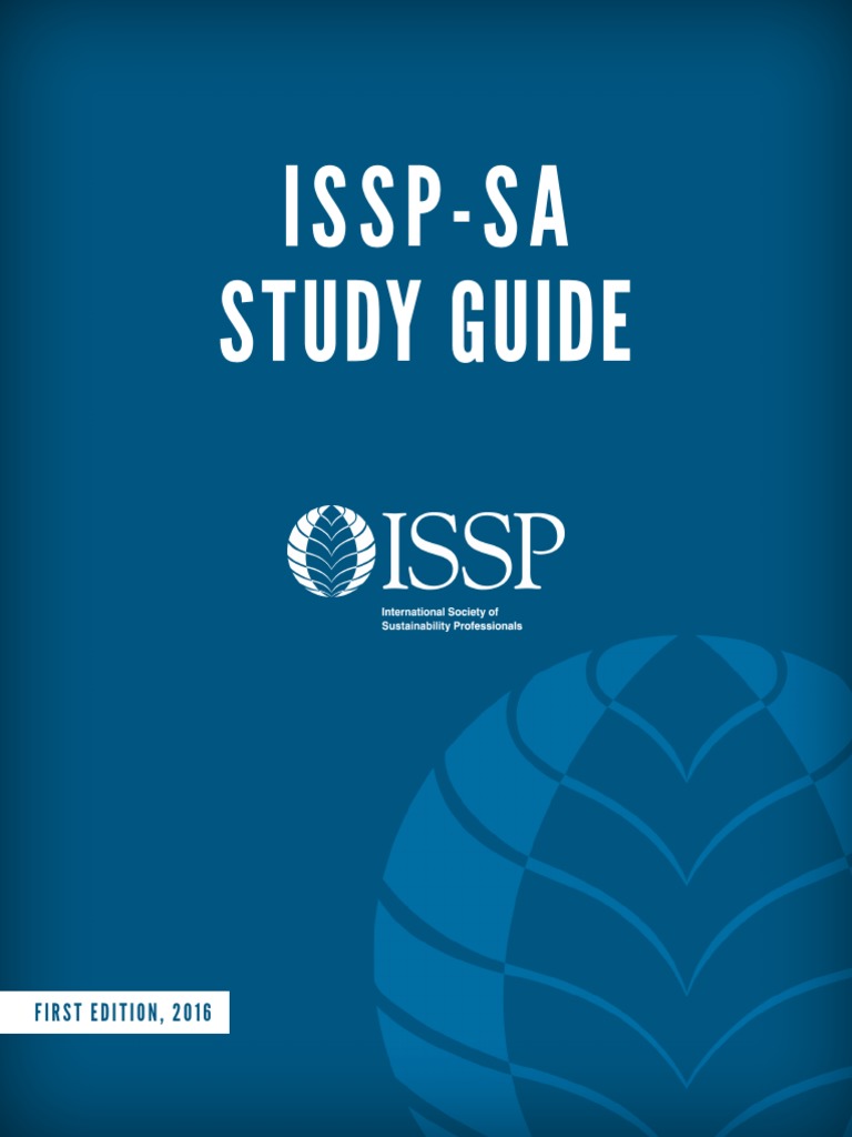 ISSP-SA Study Guide 2020 PDF | PDF | Sustainability | Sustainable ...