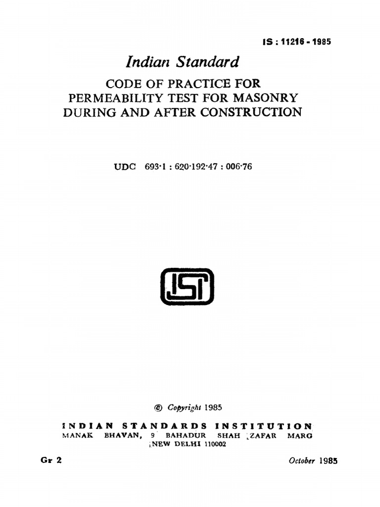 3.is 11216-1985 - 0000 PDF | PDF